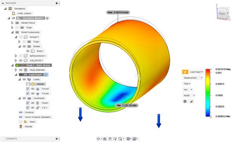 Stress Simulation Contact Setup Page 2 Autodesk Community