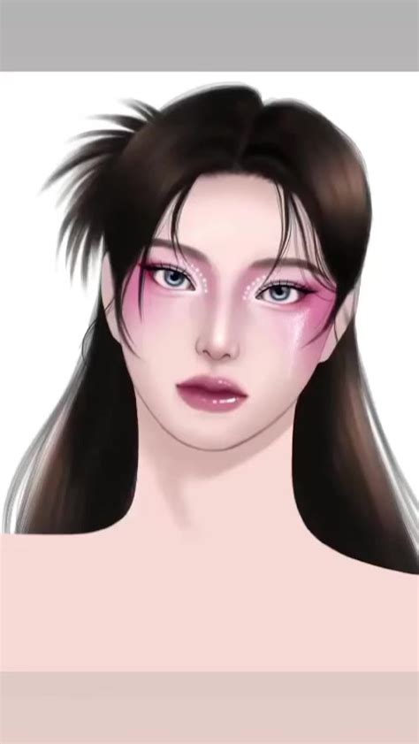 뷰티예술계열 학생이 직접 그린 헤어•메이크업 일러스트입니다서울종합예술실용학교 서종예 Sac 삼성동 코엑스 뷰티예술계열 뷰티학과 뷰티과 메이크업학과