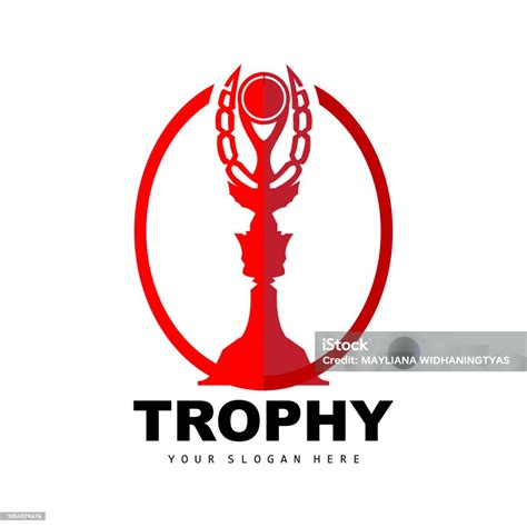 챔피언십 트로피 로고 챔피언 상 수상자 트로피 디자인 벡터 아이콘 템플릿 1위에 대한 스톡 벡터 아트 및 기타 이미지 1위
