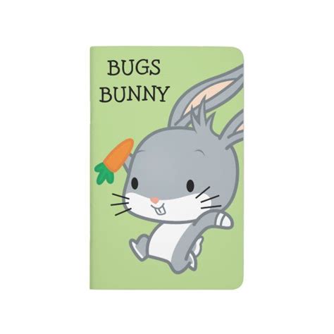 Chibi Bugs Bunny™ With Carrot Journal Zazzle