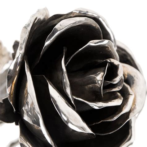 Sterling Silver Rose For Sale At 1stdibs