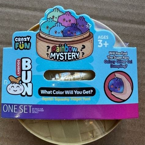 Tie Dye Mystery Squishy Dumpling Large Series 6 Blind Package Sealed