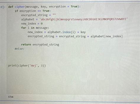 caesar cipher algorithm inkludera strings med skiljetecken