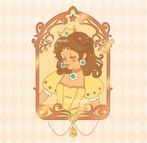 Princess Daisy By Katiameraki R Mushroomkingdomwaifus