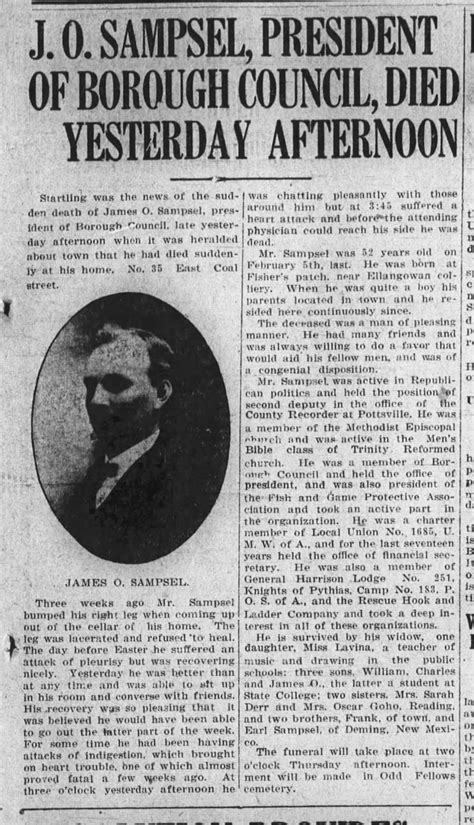 James Samsel Dies ™