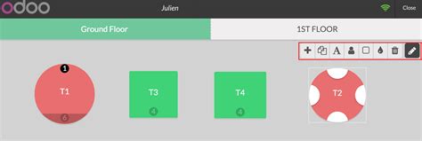 Configure Your Table Management — Odoo 120 Documentation