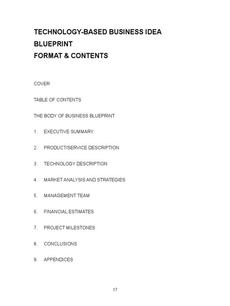 Blueprint Format Assignment Pdf Pro Forma Venture Capital