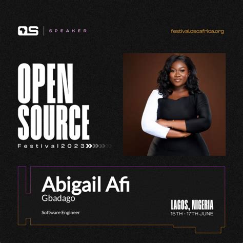 abigail afi g on linkedin opensource volunteering openstreetmap