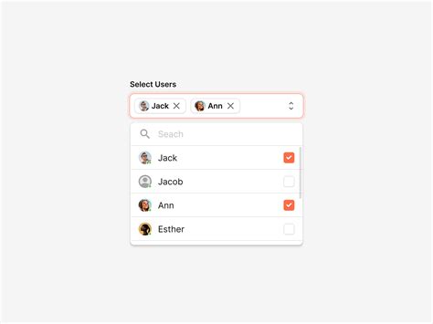 Multiselect Designs Themes Templates And Downloadable Graphic Elements On Dribbble
