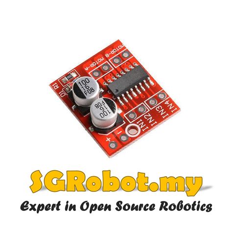 Mini L N DC Motor Driver Dual H Bridge PWM Control For Smart Car Shopee Malaysia