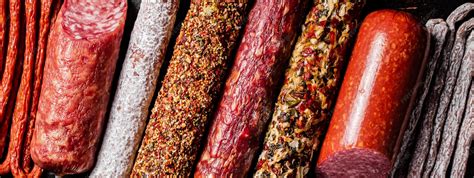 Premium Photo Assortment Of Different Types Of Salami Sausages