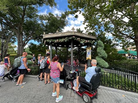 Flags Added To Belle And Aurora Meet And Greets In EPCOT Disney By Mark