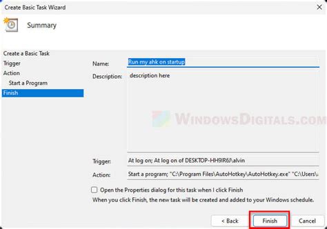 Starting An AutoHotkey Script On Windows Startup