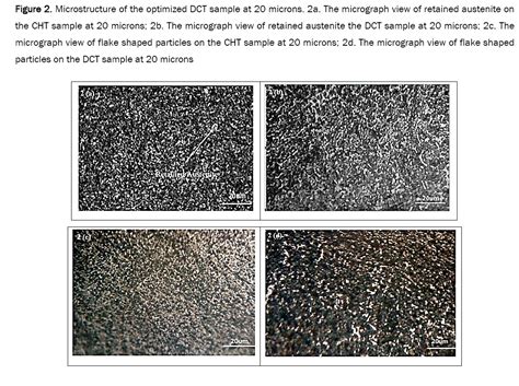 Precipitation Of Fine Carbides Transformation Of The Retained Austenite And Corrosion