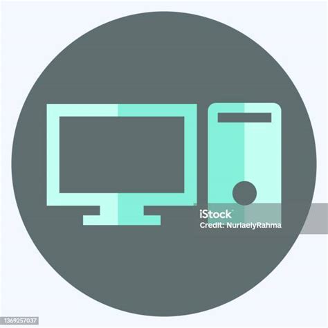 아이콘 컴퓨터 색상 메이트 스타일 간단한 그림 편집 가능한 스트로크 Brand Name Smart Phone에 대한 스톡 벡터 아트 및 기타 이미지 Brand Name