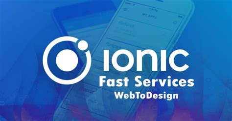 Do Develop Your Hybrid Mobile Apps Using Ionic V1 And V3 By Webtodesign Fiverr
