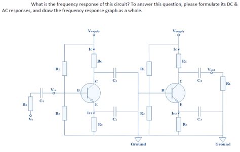 Solved What Is The Frequency Response Of This Circuit To Chegg