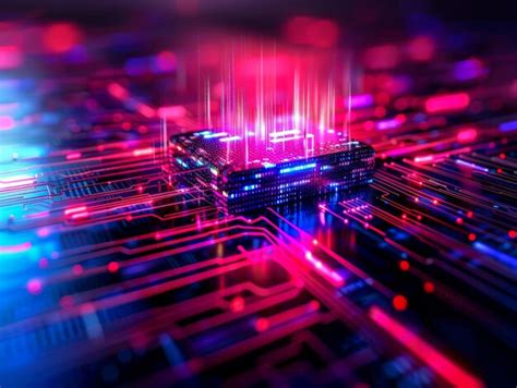 Ai Algorithm Neural Networks And Data Processing Elements Conceptual