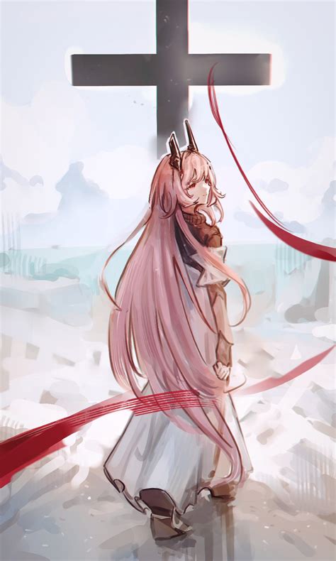 Theresa Arknights Drawn By Jiyizhixue Danbooru