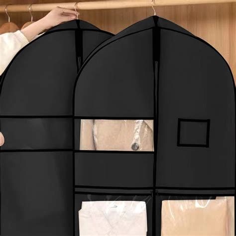 Econest Space Saving Hanging Garment Bag With Self Compression Zipper