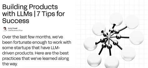 Joshua Urban On Linkedin Llm Productdevelopment Innovation Oakslab