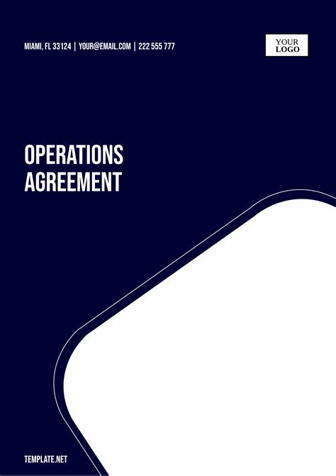 Free Operation Templates To Edit Online