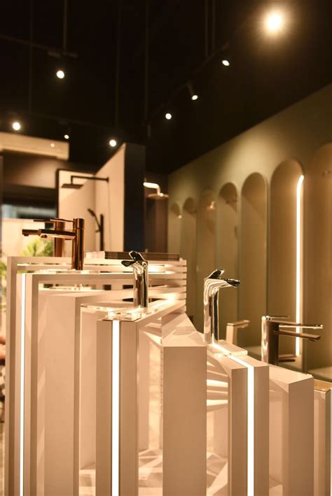 Bathroom Sanitary Showroom Taps Display Showroom Sanitary Showroom