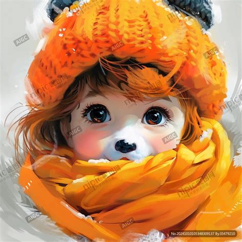 Ai创作图橙色裙子小女孩 插画小女孩 鼠年帽子小女孩 手绘小宝宝 唯美小女孩插画 甜美小女孩插画 小女孩插画 手绘女宝宝 插画小狗和女孩 小