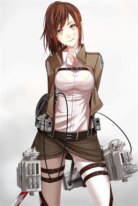 Sasha Braus Sasha Blouse Attack On Titan Mobile Wallpaper By