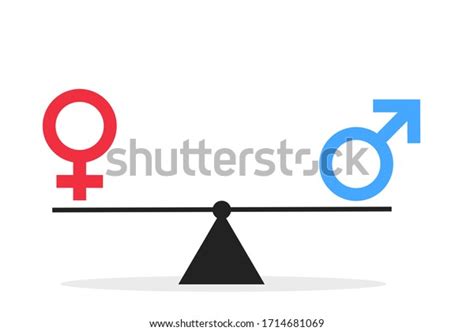 Gender Sexual Equality Male Female Sex Stock Vector Royalty Free Shutterstock