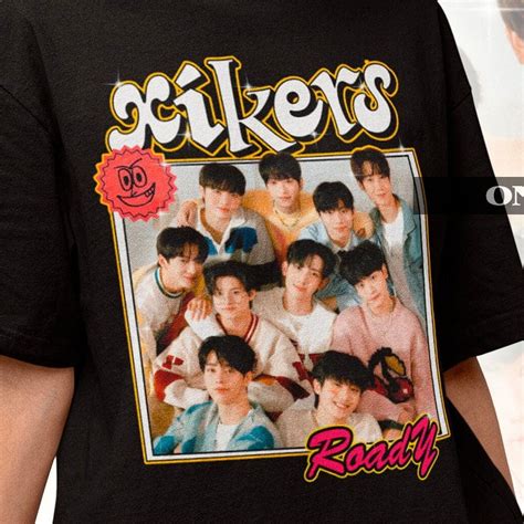 Xikers Retro Classic 90s Shirt Kpop T Shirt Kpop Merch Kpop T