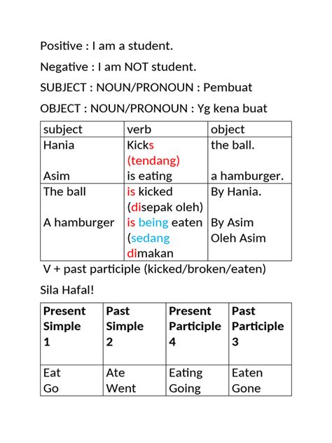 Positive And Negative Statement Pdf