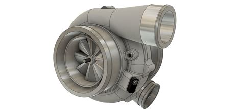 110 Scale Turbo Stl File 3d Printing Model Digital File Etsy
