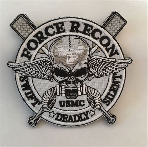 Usmc Force Recon Logo Marine Corps Force Recon Large Military