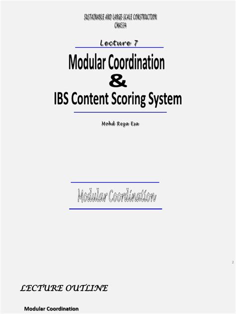 Ibs Score Pdf Precast Concrete Modular Programming