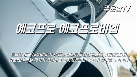 에코프로 에코프로비엠 주가 추세 분석 바닥다지기 상승전환 임박 Youtube