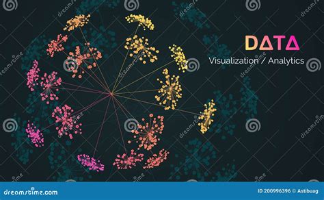 Vector Abstract Big Data Visualization Visual Information Complexity