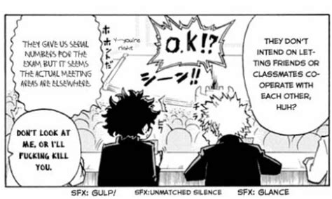 Katsuki Wasnt Good At Remembering To Be Mean To Izuku In Middle School