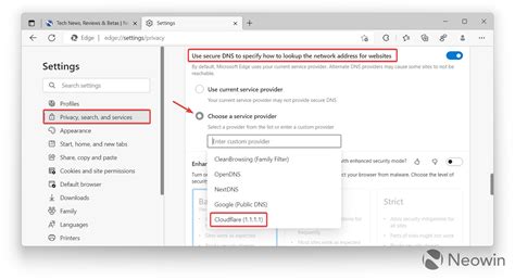How To Improve Privacy In Microsoft Edge By Enabling Encrypted Client Hello Security And Privacy