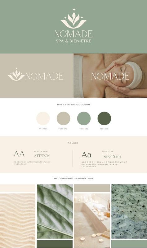 Exemples De Charte Graphique à Personnaliser Canva