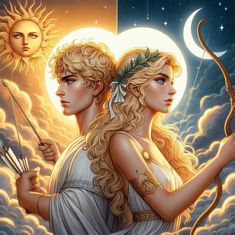 Apollo And Artemis Artemisa Diosa Griega Apolo Y Artemisa Apolo Dios