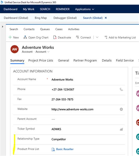 setting lookup and option set fields in usd forms using new crm page