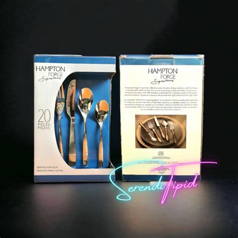 Hampton Forge Flatware 20pc Cutlery Set Furniture And Home Living
