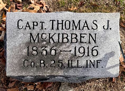 Capt Thomas Jefferson Mckibben 1836 1916 Find A Grave Memorial