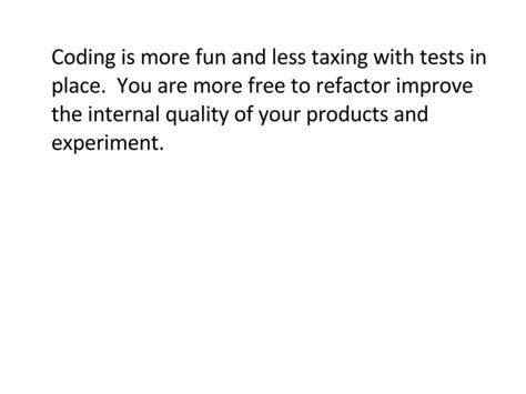Test Driven Development Ppt