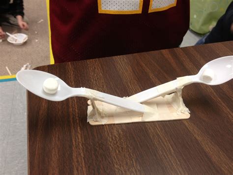 Science Gal Creating Catapults