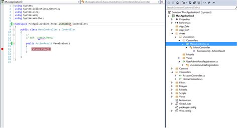 C Area Route Config Is Not Working In Mvc 4 Stack Overflow