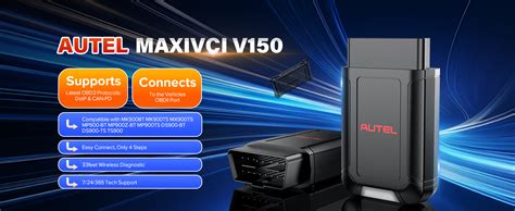 Autel Maxivci V150 Wireless Bluetooth Dongle Vci 150 Obd2 Connector Adapter Car