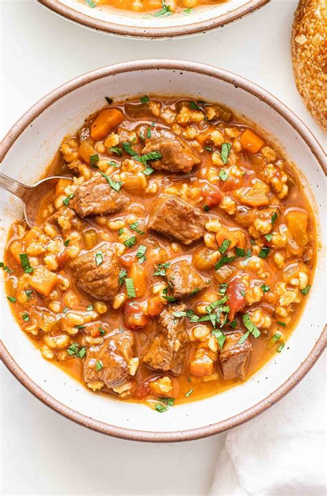 Beef Barley Soup Food And Wine At Todd Spence Blog