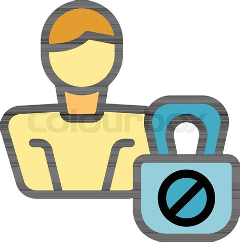 Deleting Profile Icon Outline Vector Account Avatar Servic Colourbox